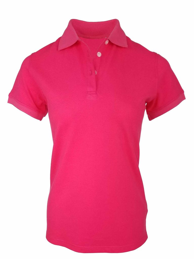 Women's All Occasion Pique Polo - Fuchsia - Uniform Edit