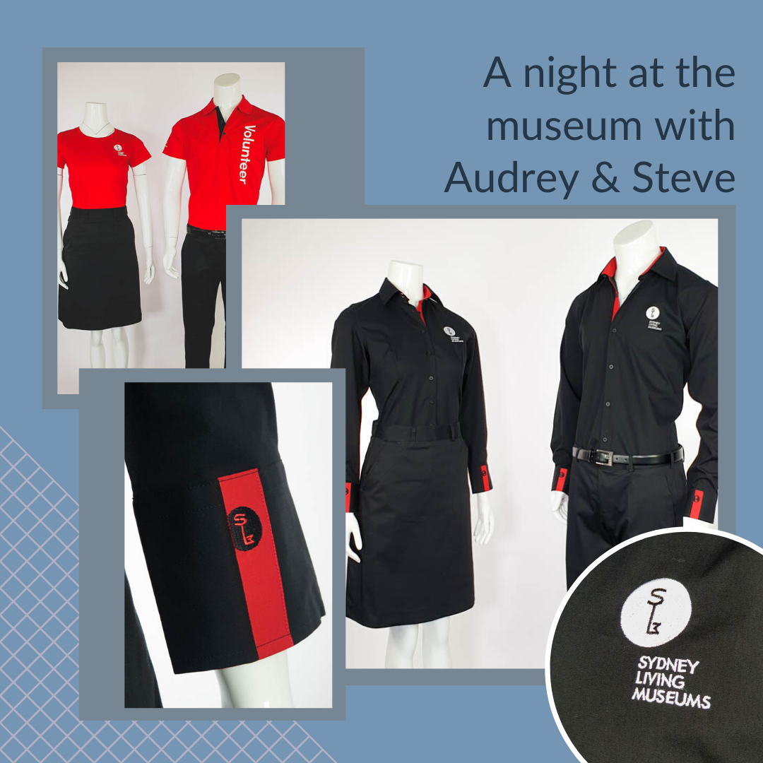 A Night at the Museum with Audrey & Steve in their Modern Uniform ...
