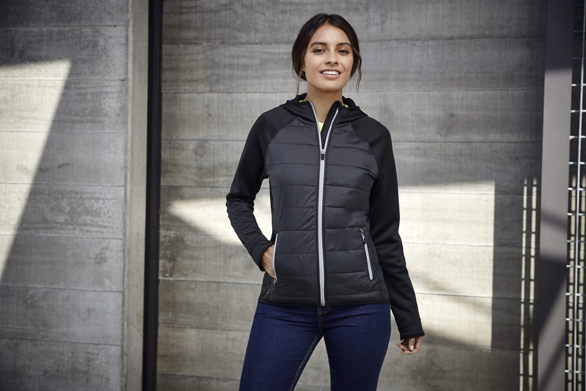 Women's Stealth Jacket - Black and Red - Uniform Edit