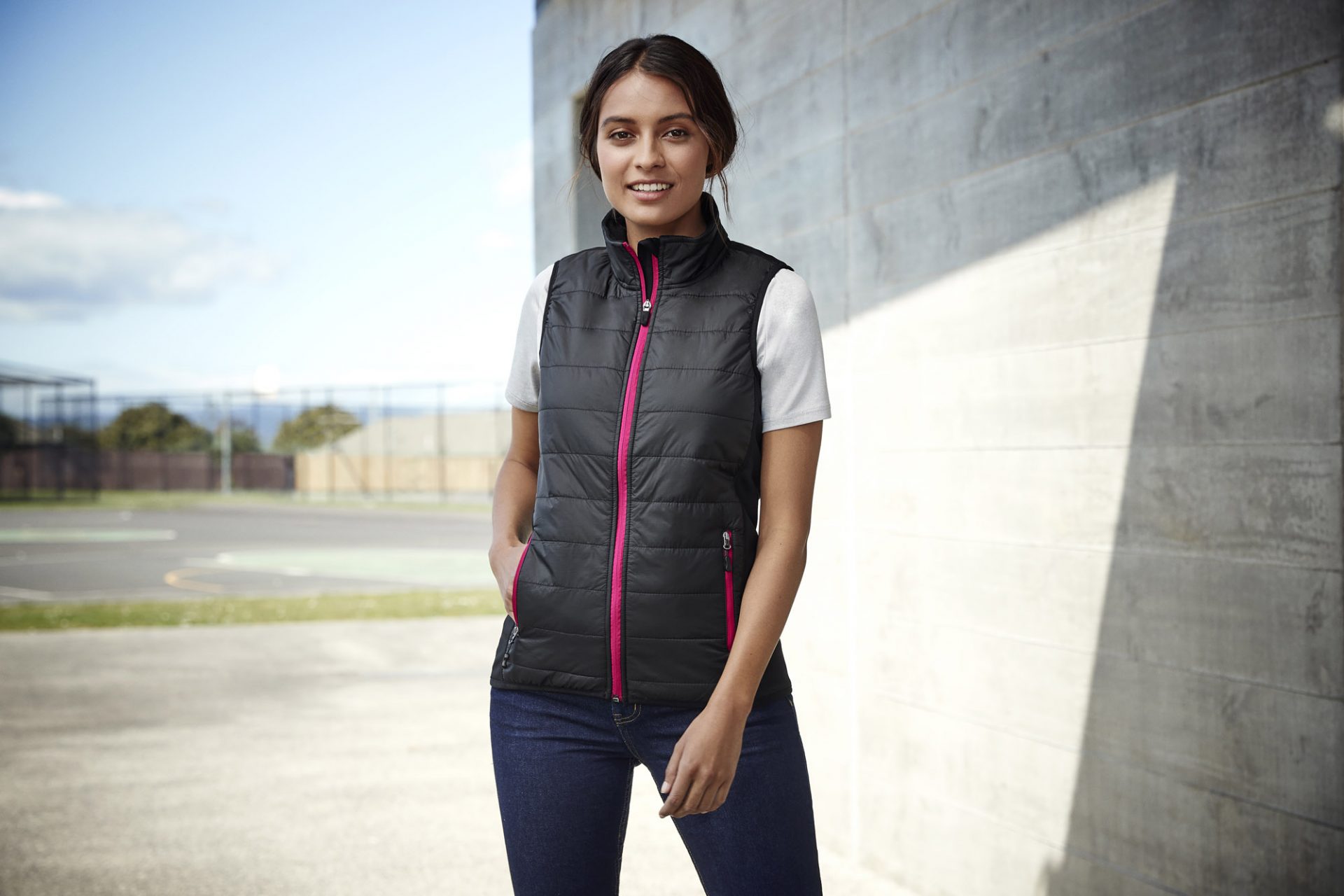 Women's Stealth Vest - Black and Red - Uniform Edit