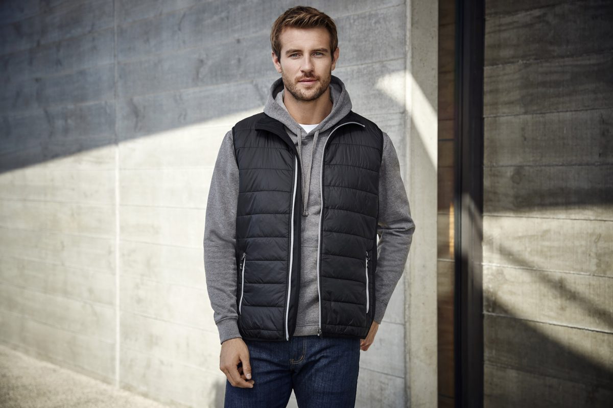 Men's Stealth Vest- Black and Red - Uniform Edit