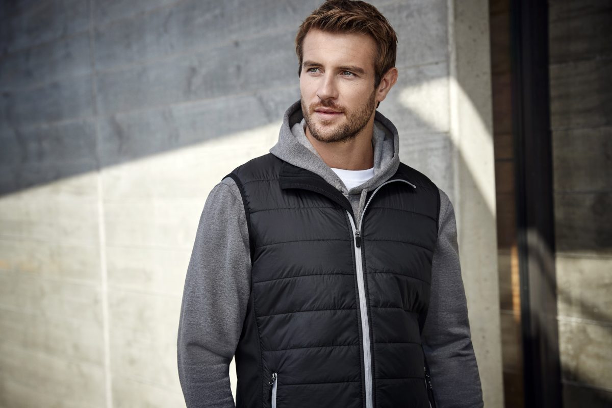 Men's Stealth Vest- Black and Red - Uniform Edit