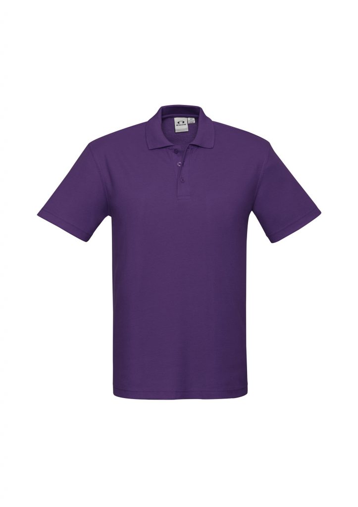 Men's Crew Polo - Purple - Uniform Edit