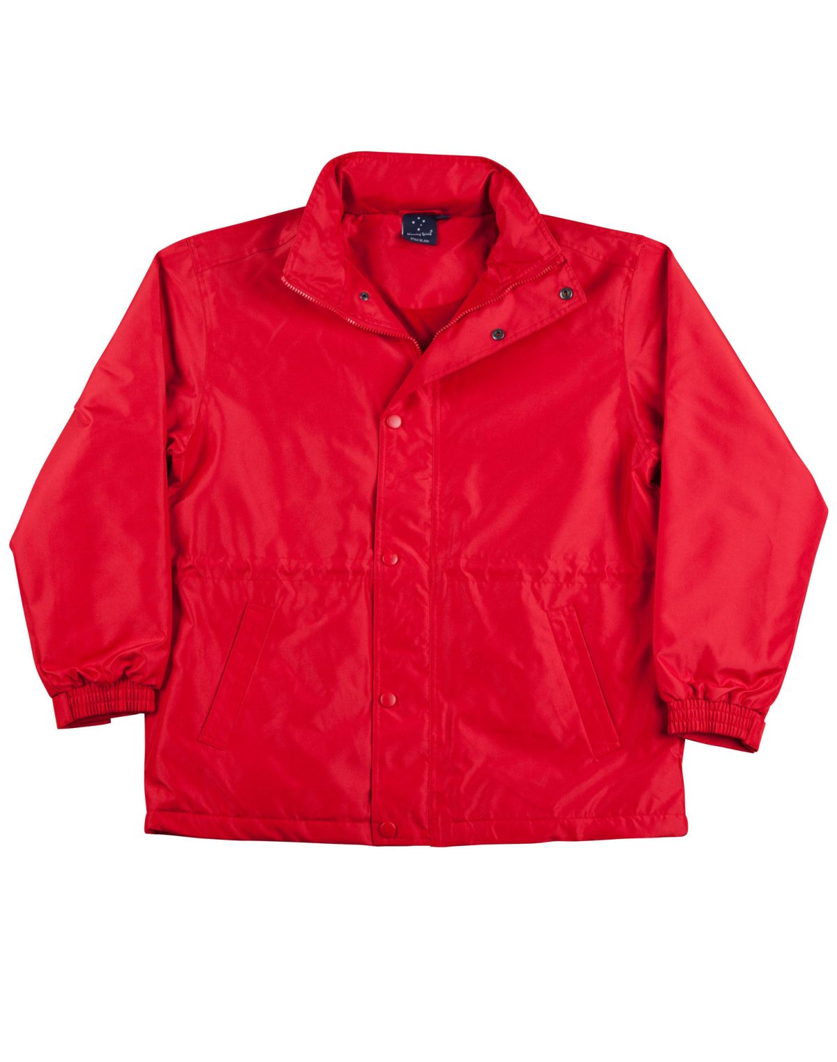 Unisex Stadium Oxford/Fleece Jacket - Red - Uniform Edit