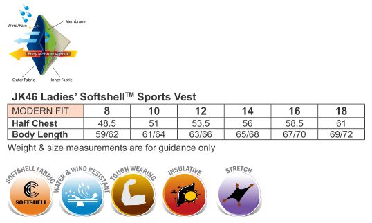 Men's and Women's Rosewall Soft Shell Vest - Black and Cyan - Uniform Edit