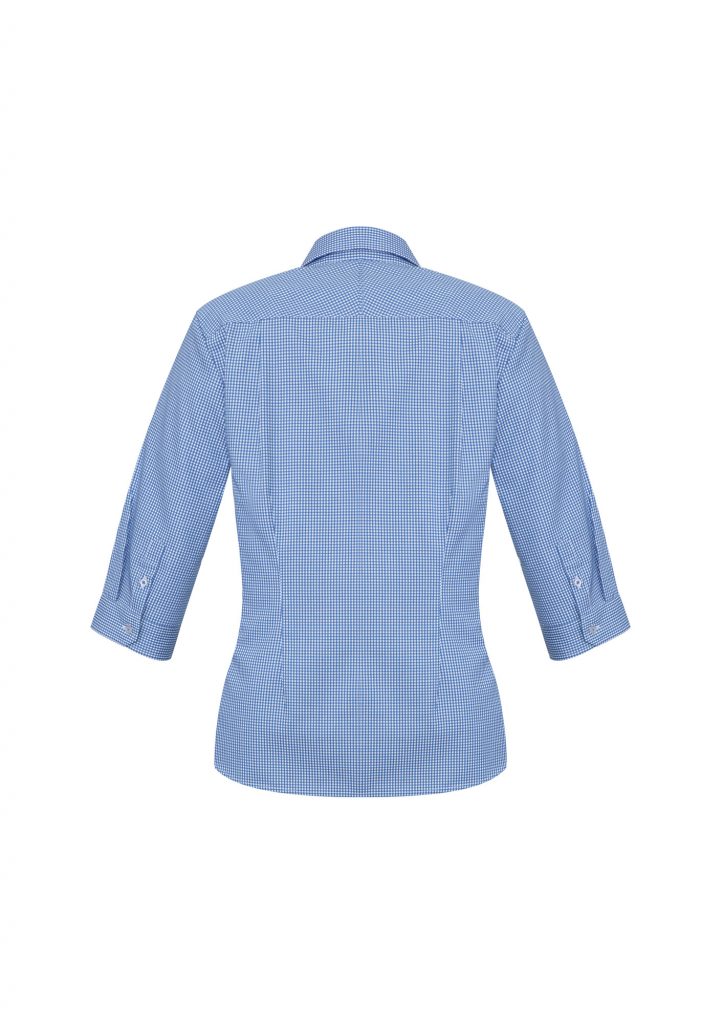Ladies French Blue Ellison Shirt - The Uniform Edit