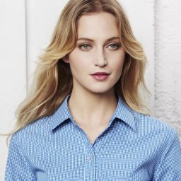 Ladies French Blue Ellison Shirt - The Uniform Edit